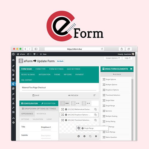 eForm – WordPress Form Builder 2025 Themevip | Source Code Mẫu Website ...