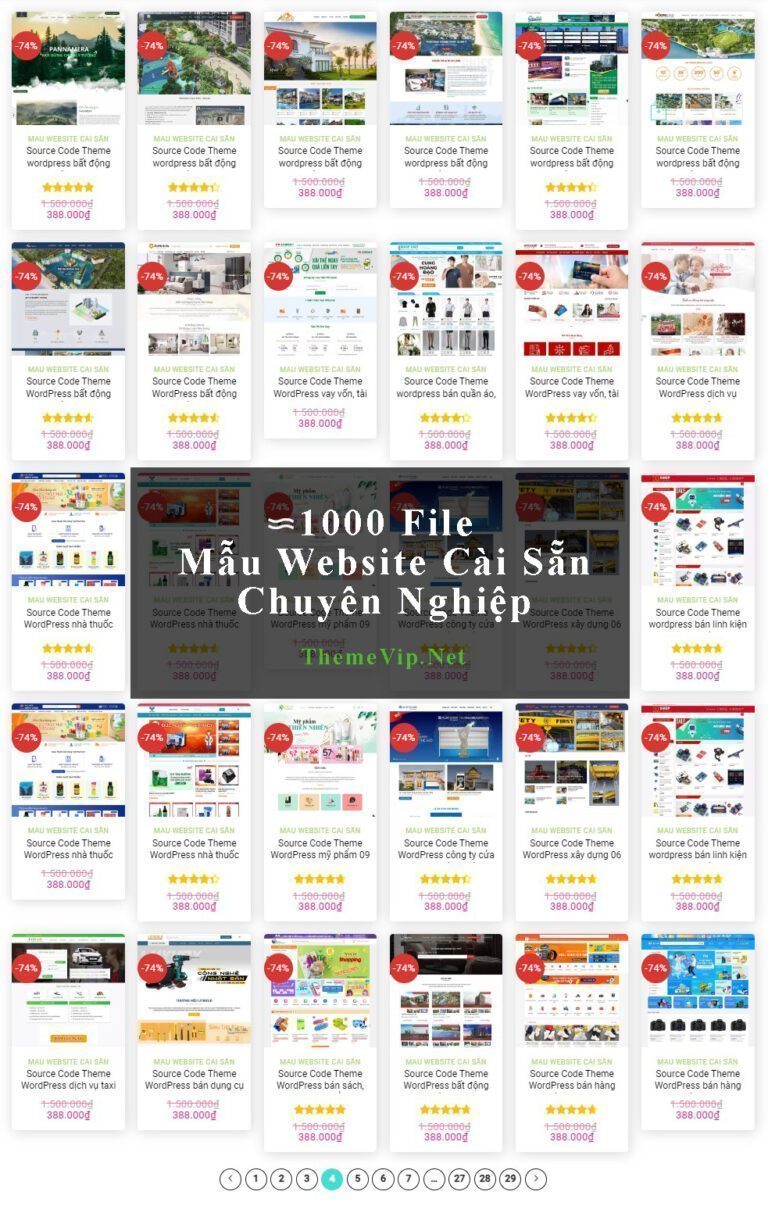 Trở thành thành viên cao cấp tải FILE Mẫu Web Cài Sẵn miễn phí Hàng tháng 2025 Themevip | Source ...