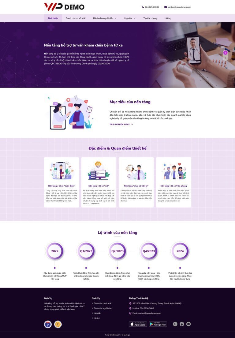 Source Code Mẫu Website thông tin y tế 02 chuẩn đẹp 2025 Themevip | Source Code Mẫu Website Chất ...